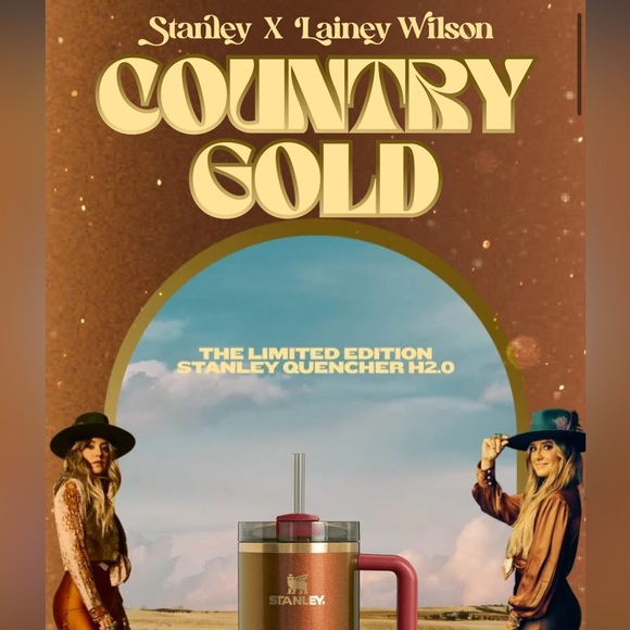 Stanley | Kitchen | Stanley X Lainey Wilson Country Gold Tumbler | Poshmark